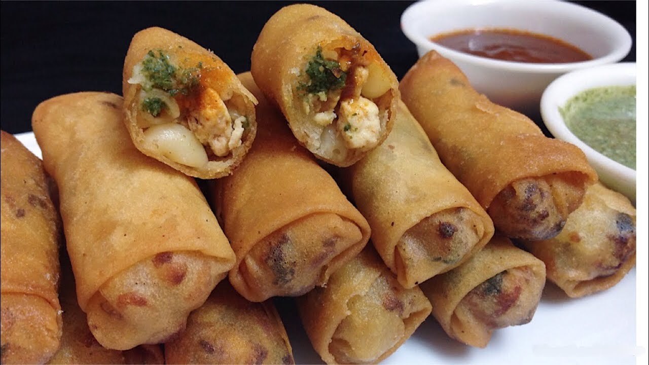 Macaroni Spring Rolls || How to make Macaroni Spring Roll || Special ...