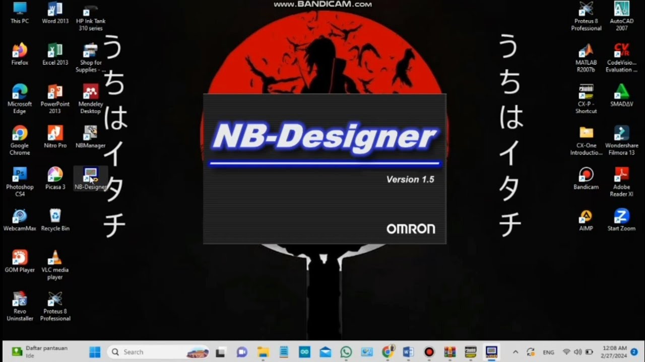Cara install aplikasi NB-Designer Omron | software | version 1.5 - YouTube