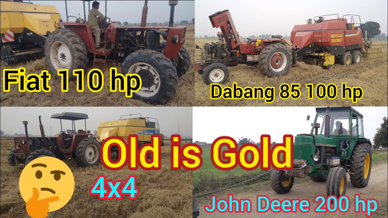 John Deere tractor fiat tractor dabang 85 tractor 100 HP ma/PTO power ...