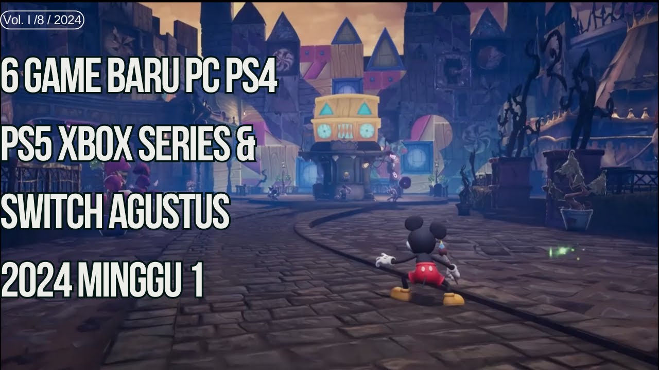 6 game baru agustus 2024 PC PS4 PS5 XBOX Series & Switch part 1 - YouTube