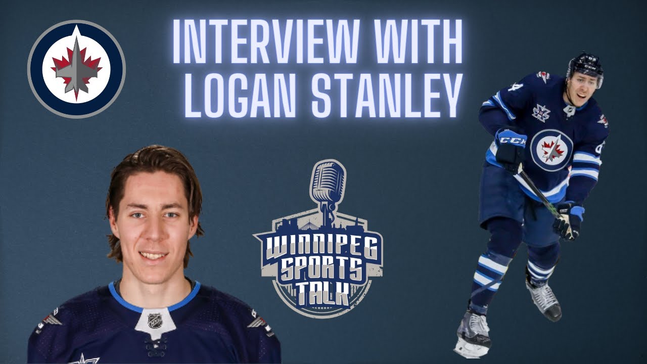 Logan Stanley on his new two year contract with the Winnipeg Jets - YouTube