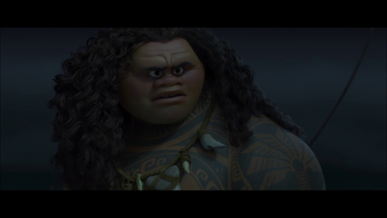 Moana - Maui Leaves - Scene with Score Only HD - YouTube