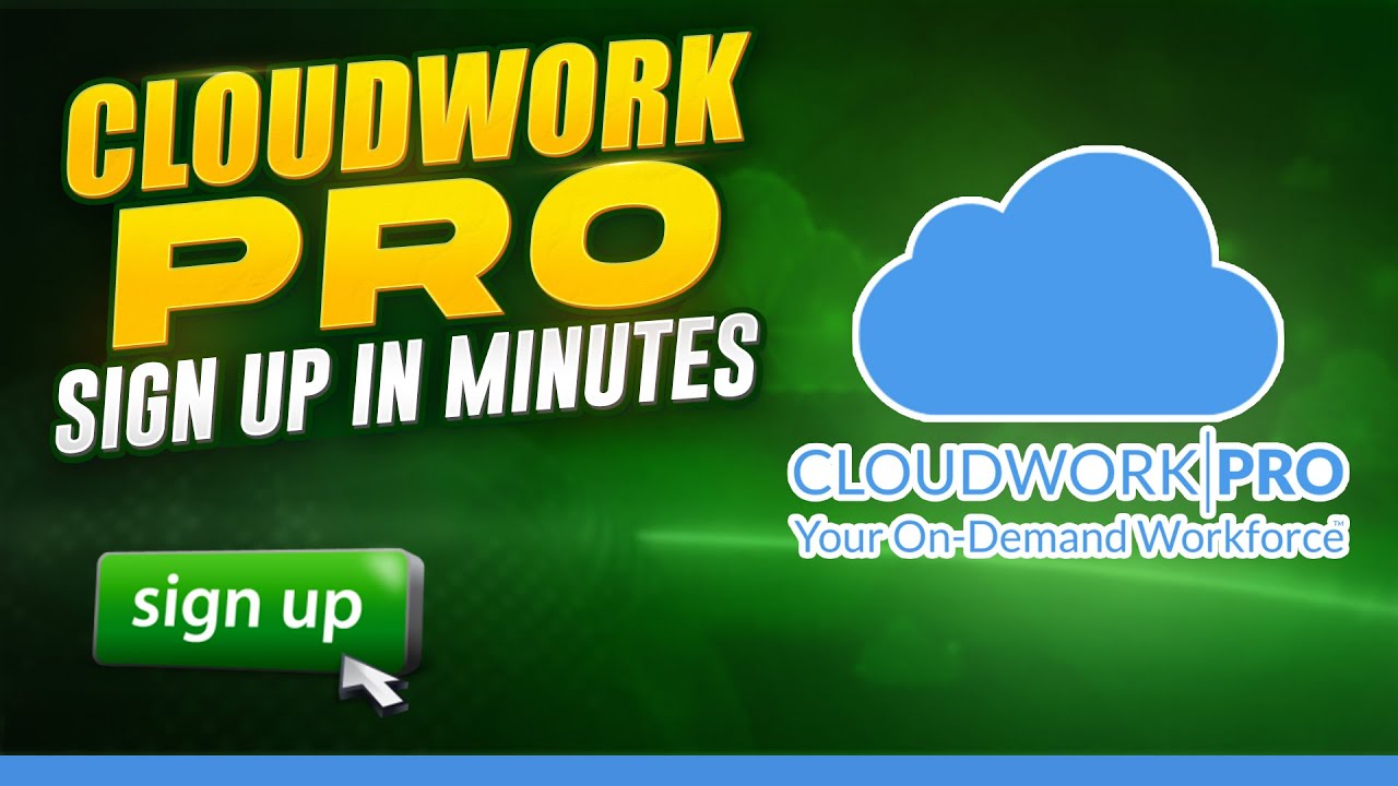How Techs Sign Up for CloudWork Pro | On-Demand IT Marketplace | Step by Step Application Guide ...