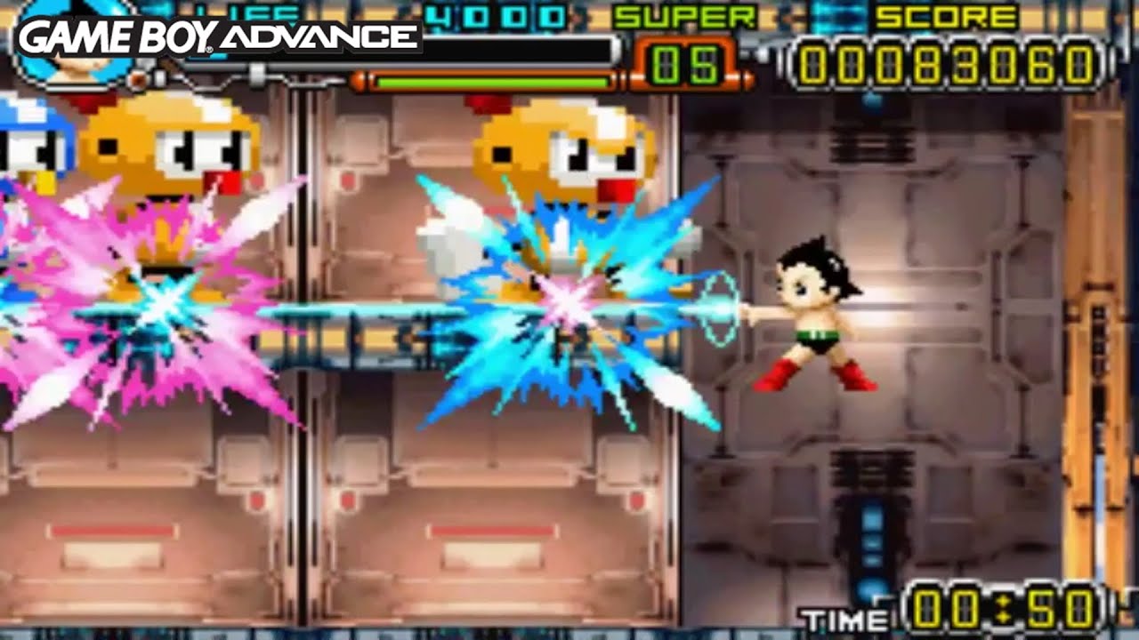 Astro Boy: Omega Factor (Game Boy Advance Gameplay) - YouTube