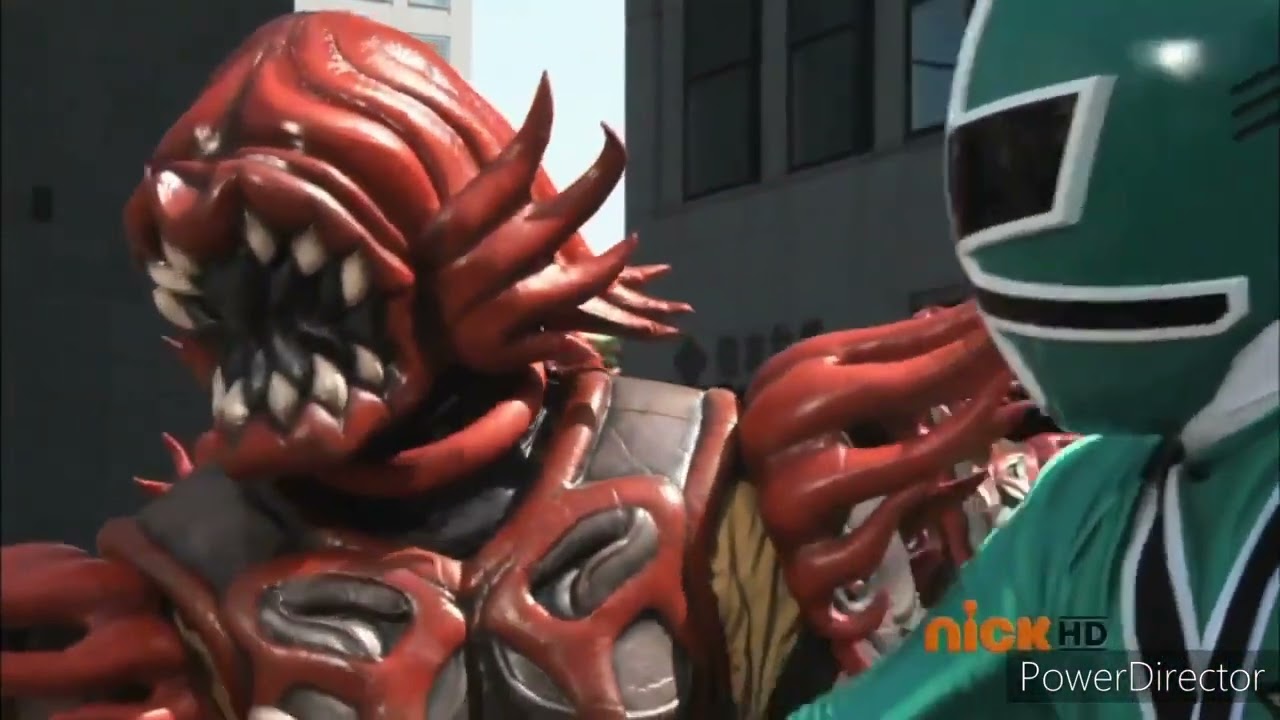 Power Rangers Samurai - Test Of The Leader - Power Rangers vs Moogers ...