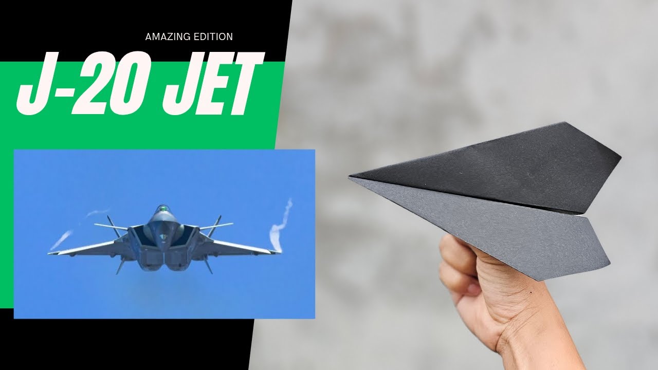How to Make a Paper Airplane jet that flies far | Paper Plane - YouTube
