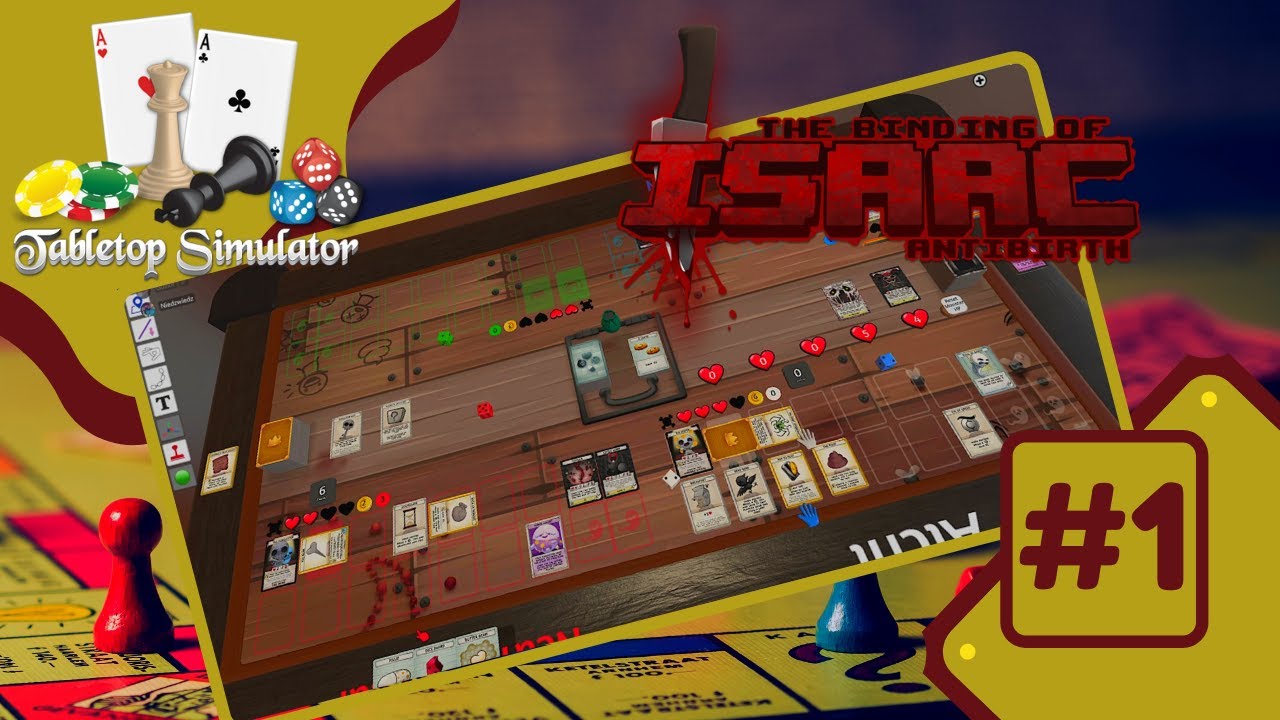 Tabletop SImulator i Binding of ISAAC #1 - YouTube