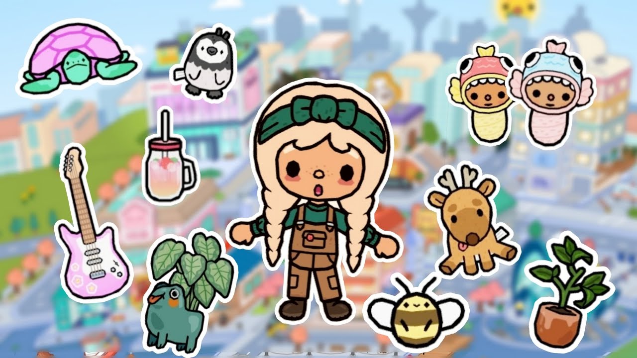 where to find 50+ cute items in Toca Boca💓🌷😍 *not voiced* #tocaboca # ...