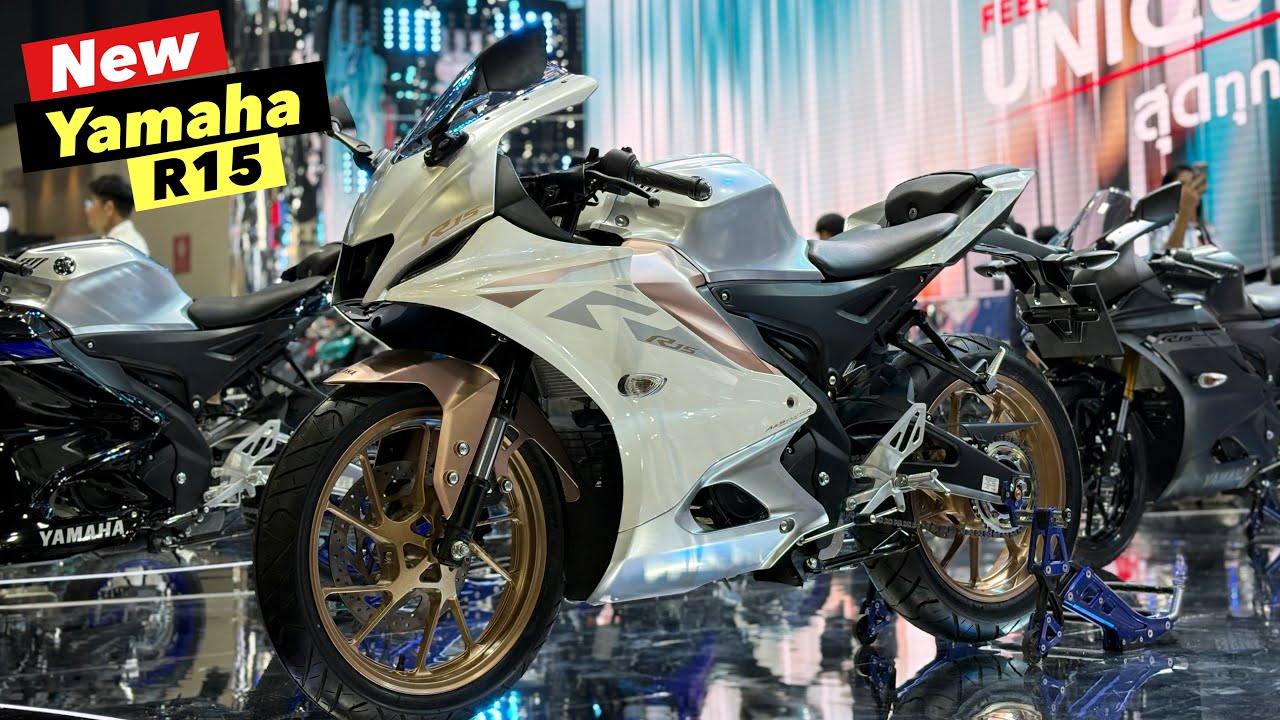 Finally, 2025 Yamaha R15 v4 is Here - New Colour & Updates !! R15 New ...
