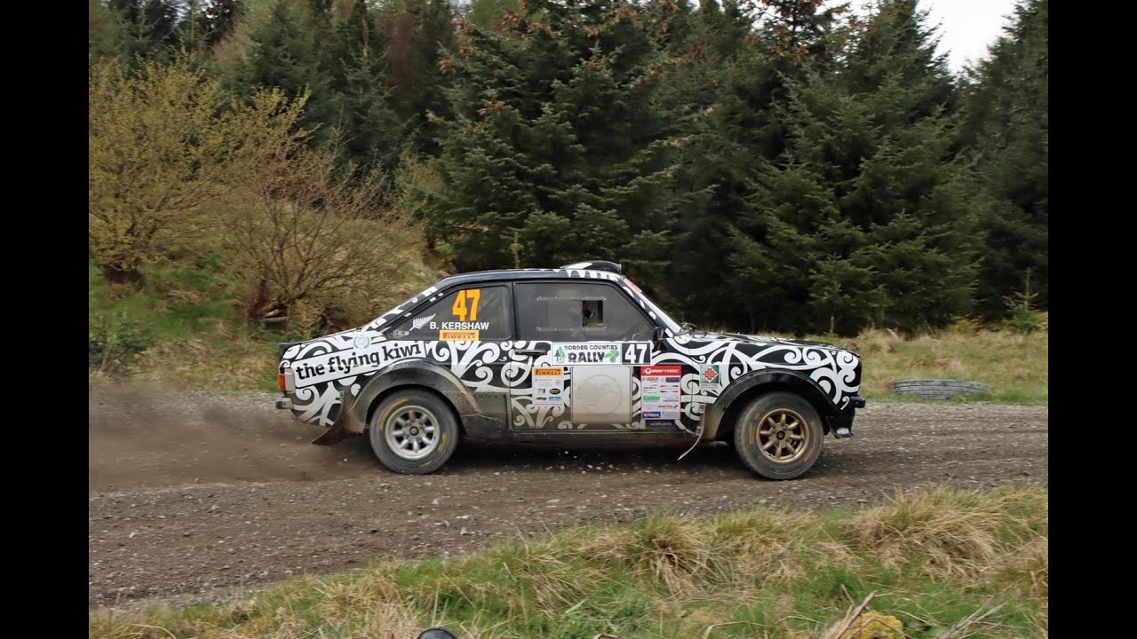 Border Counties Rally 2023 - MK2 Escort - The Flying Kiwi - SS5 - Gair ...