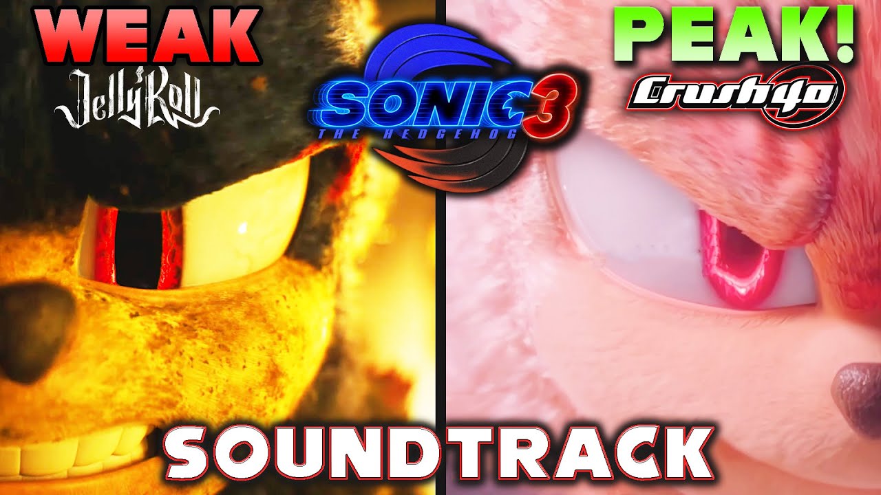 SONIC 3 Music from WEAK to PEAK! Sonic The Hedgehog 3 Fan OST - YouTube