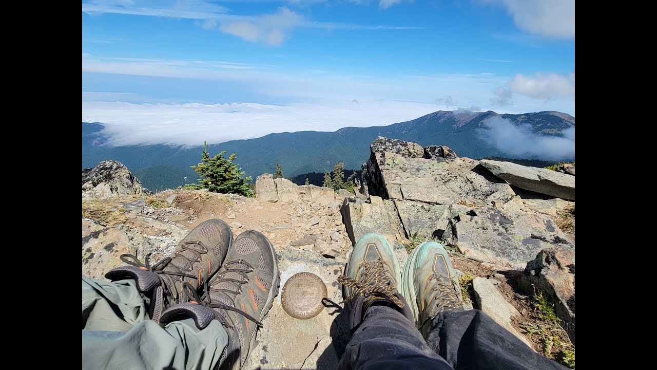 Hiking TO Maiden Peak, Olympic National Park 08 21 22 - YouTube