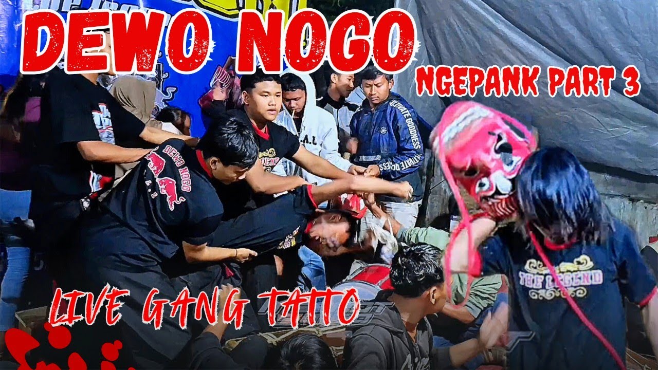The legend DEWO NOGO 🔥 mode ngepank terbaru live gang tatto - YouTube