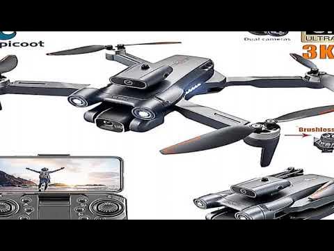 New S1S Mini Drone Caméra 8K Professional Brushless Motor Dron Obstacle Avoidance HD Dual Camer ...
