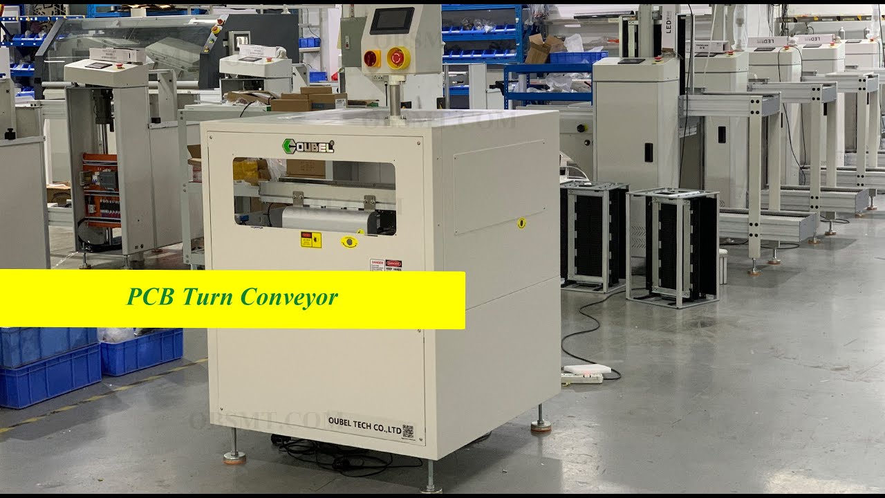 PCB Turn Conveyor,PCB Conveyor,90 Degree PCB Conveyor,SMT PCB Chain ...