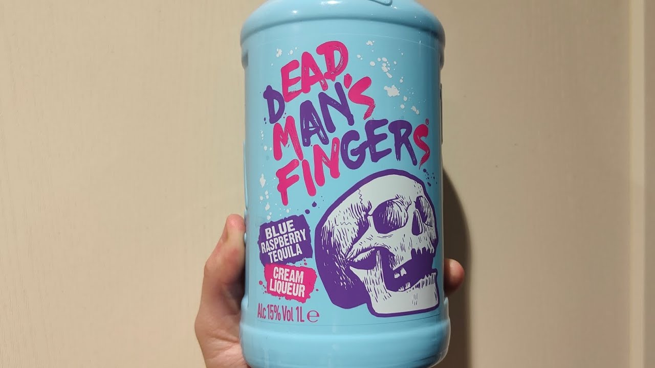 Dead Man's Fingers | Blue Raspberry Tequila Cream Liqueur | UK 🇬🇧 - YouTube