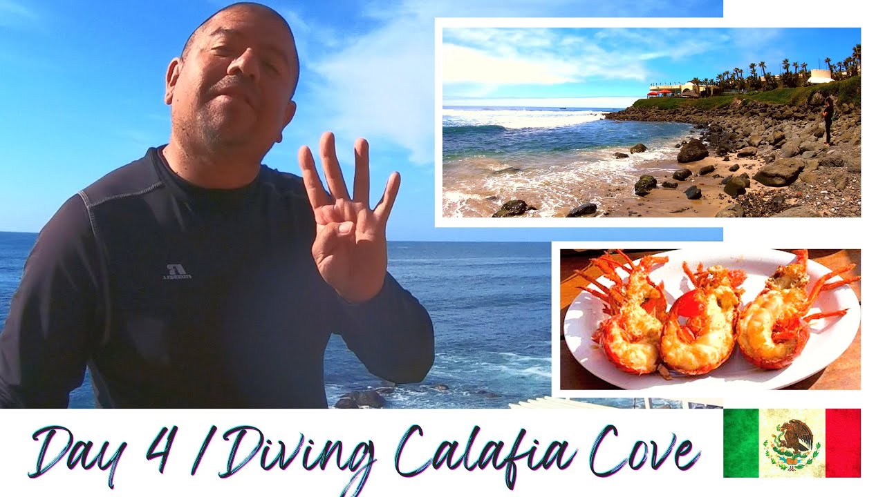 Baja Diving Adventures ! Exploring Calafia Cove, Rosarito Beach, Mexico ...