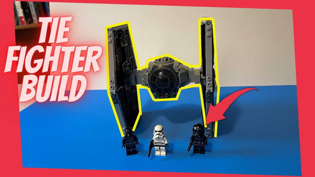 Building the Lego TIE Fighter | Easy Builds - YouTube