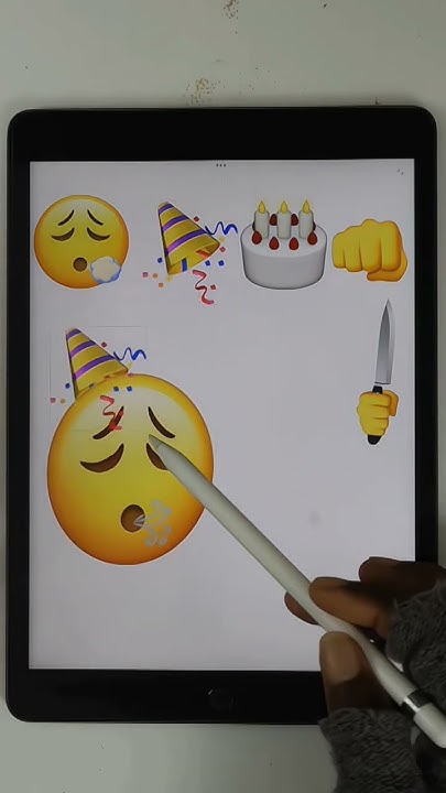😮‍💨🎉🎂👊emoji mixing #emojichallenge #digitalart #funny #short - YouTube