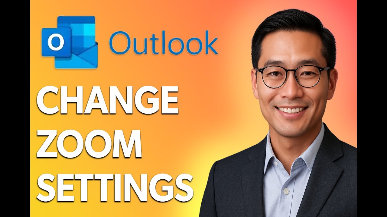 How To Change Outlook Zoom Settings [Latest 2025 Update] - YouTube