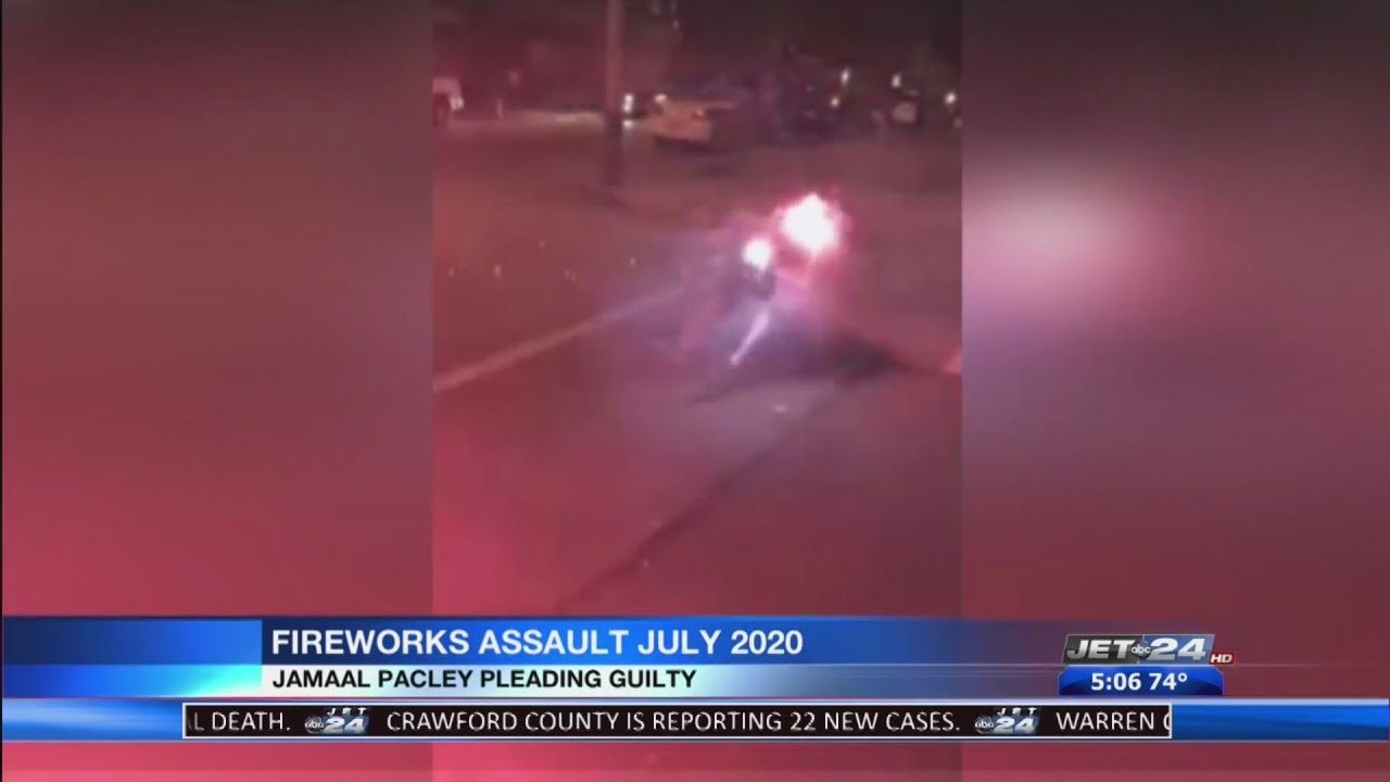 Individual involved in fireworks incident from July of 2020 pleads ...