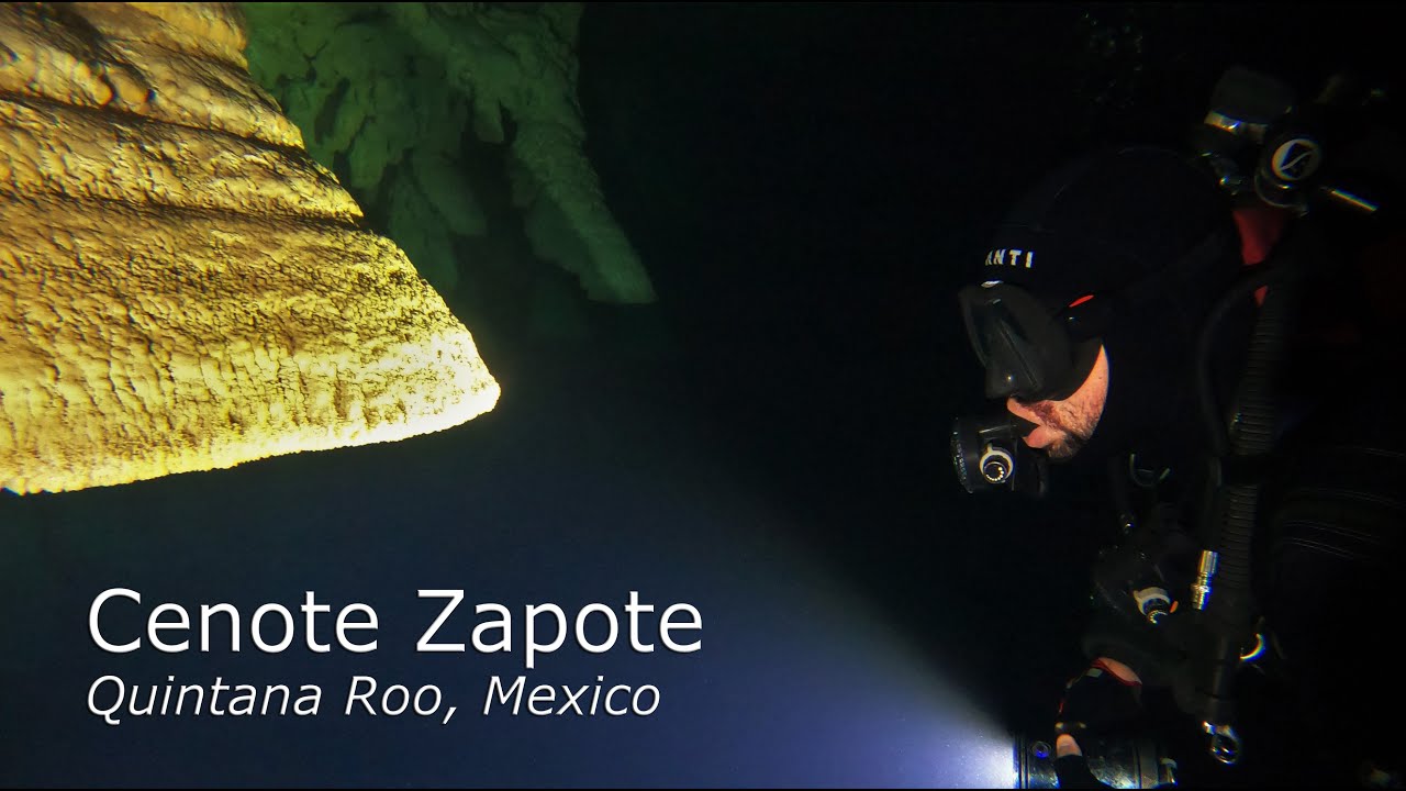 Diving Cenote Zapote "Hells Bells" - Mexico #scubadiving #cenote # ...
