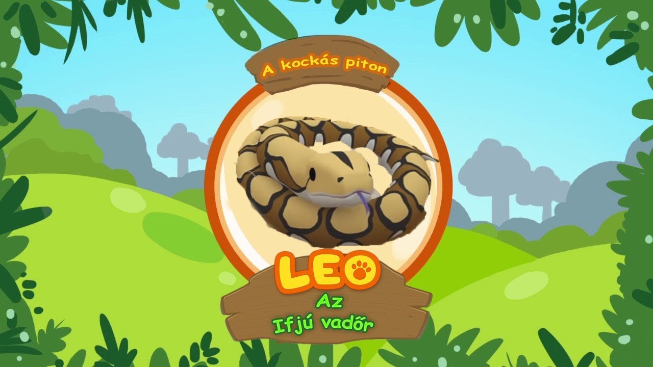 Leo az ifjú vadőr - A kockás piton - YouTube