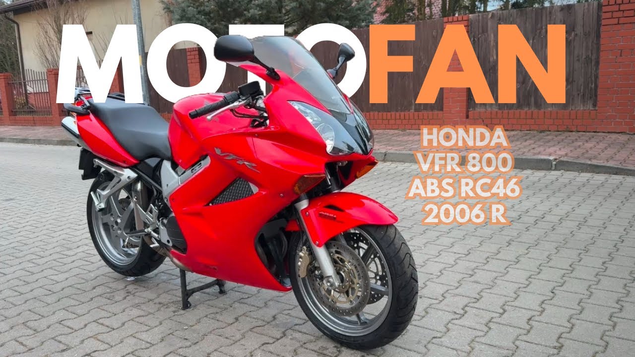 HONDA VFR 800 ABS RC46 2006 R 13333 KM - YouTube