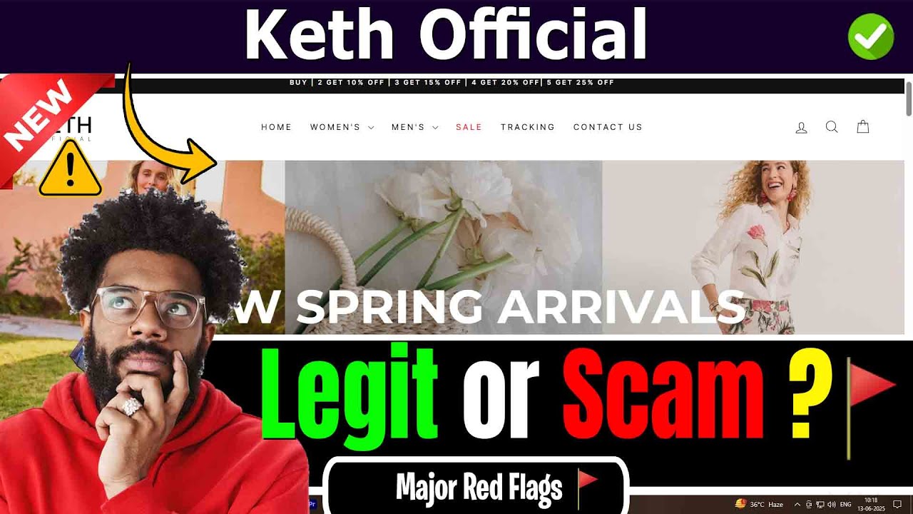 Keth Official Clothing Review - Legit or Scam Store? 5 Major Red Flags⚠ ...