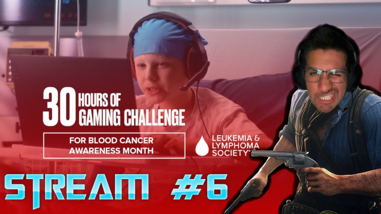 30 Hours of Gaming Challenge Raising Money for Blood Cancer! #6 🩸 - YouTube
