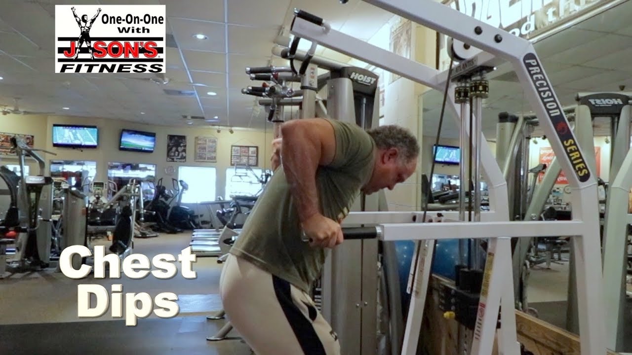 Chest Dips 1-On-1 with Jason's Fitness TV - YouTube