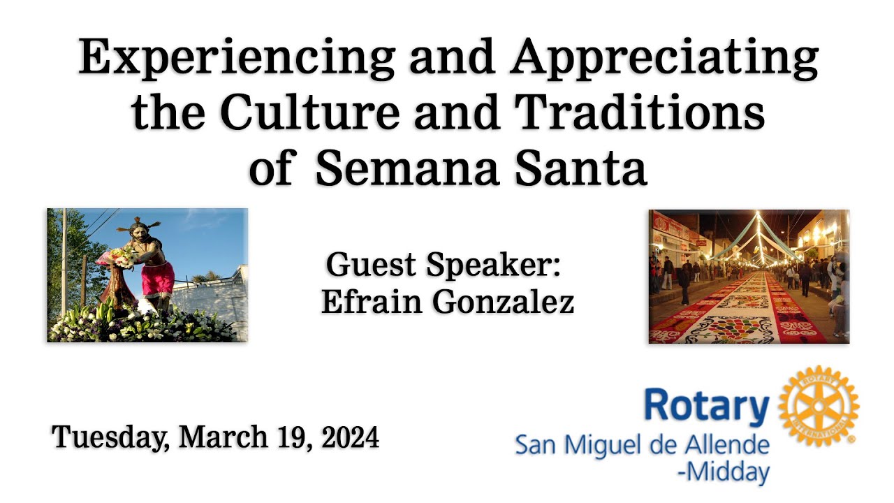 Culture and Traditionsof Semana Santa - YouTube