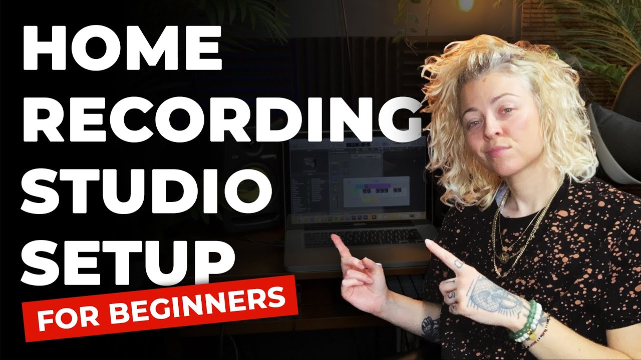 How To Set Up A Home Recording Studio For BEGINNERS - YouTube