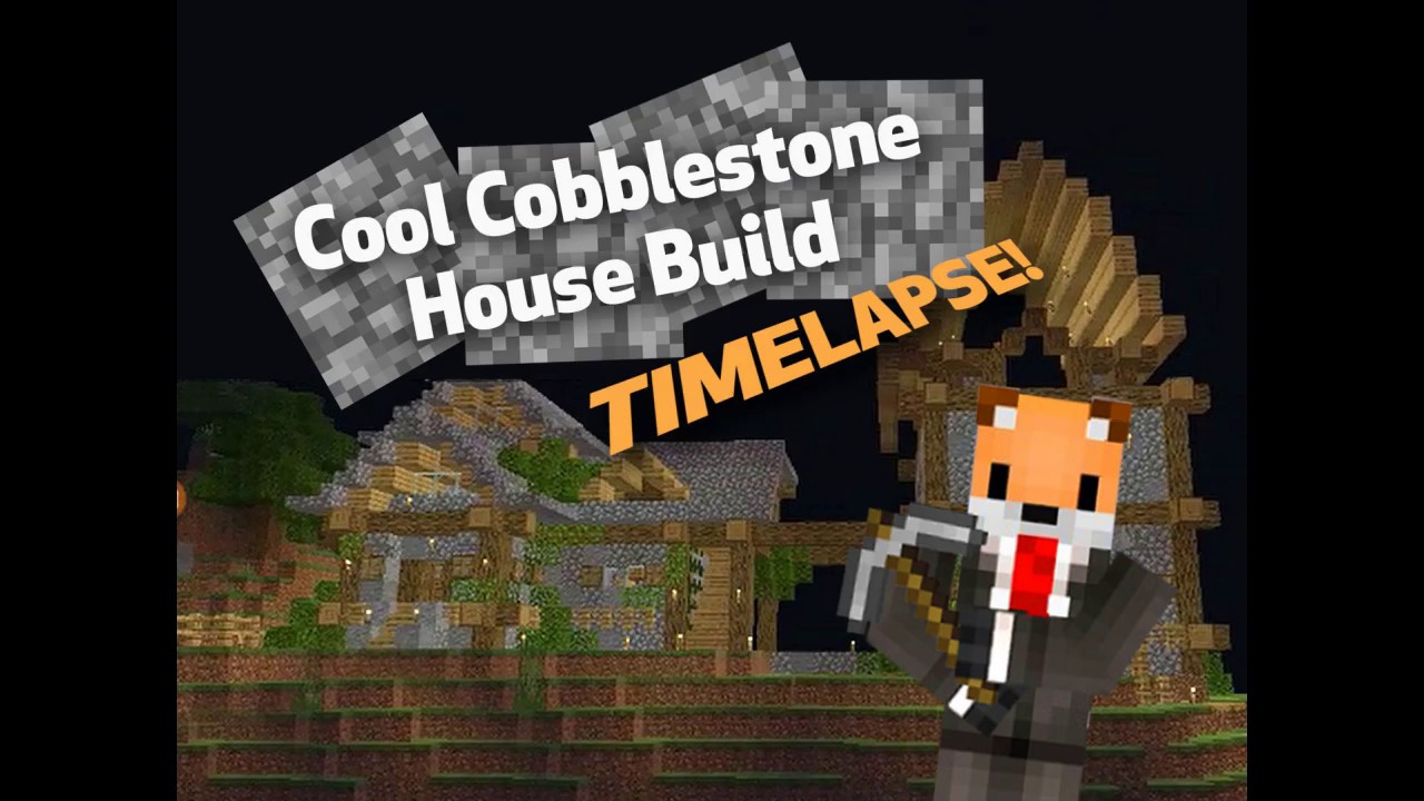 Cobblestone House Build Part 3 - YouTube