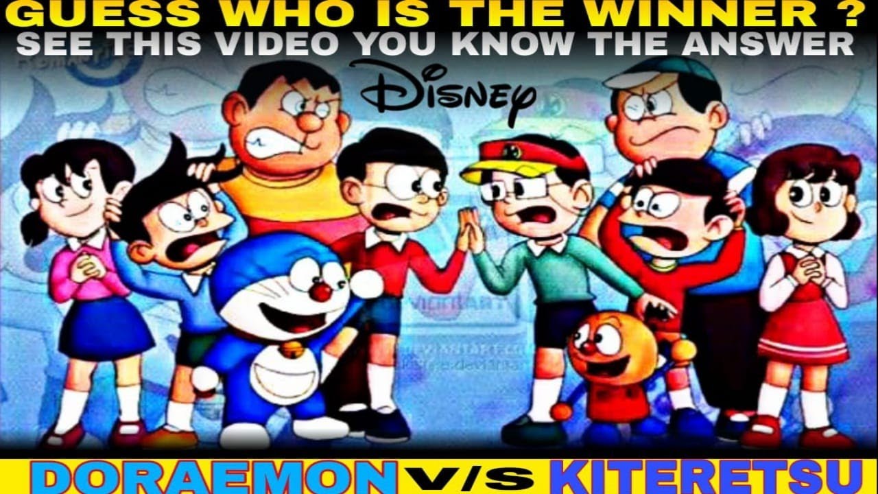 DORAEMON VS KITERETESU #doraemon #kiteretsu - YouTube