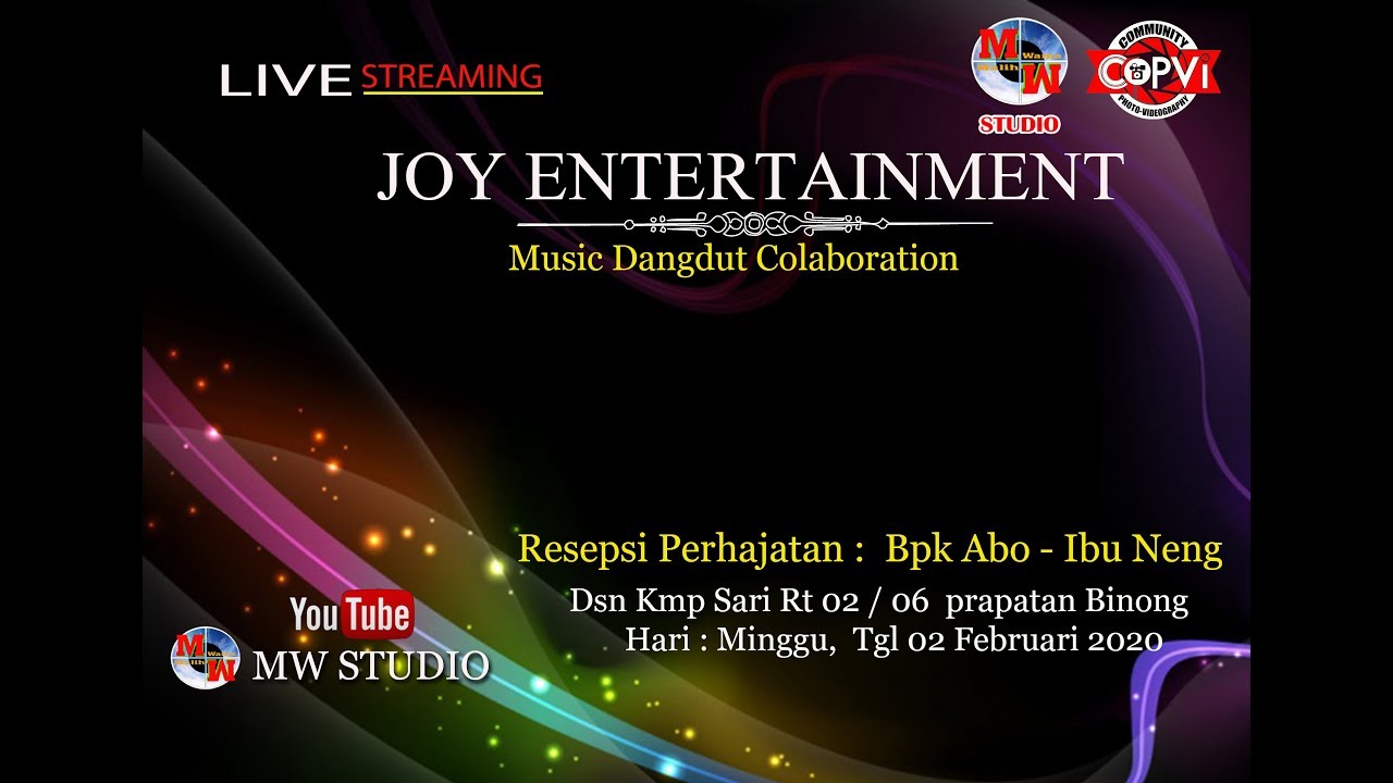 LIVE STREAMING PERNIKAHAN ** RINI SEPTIANI & YUDA PRATAMA** - YouTube