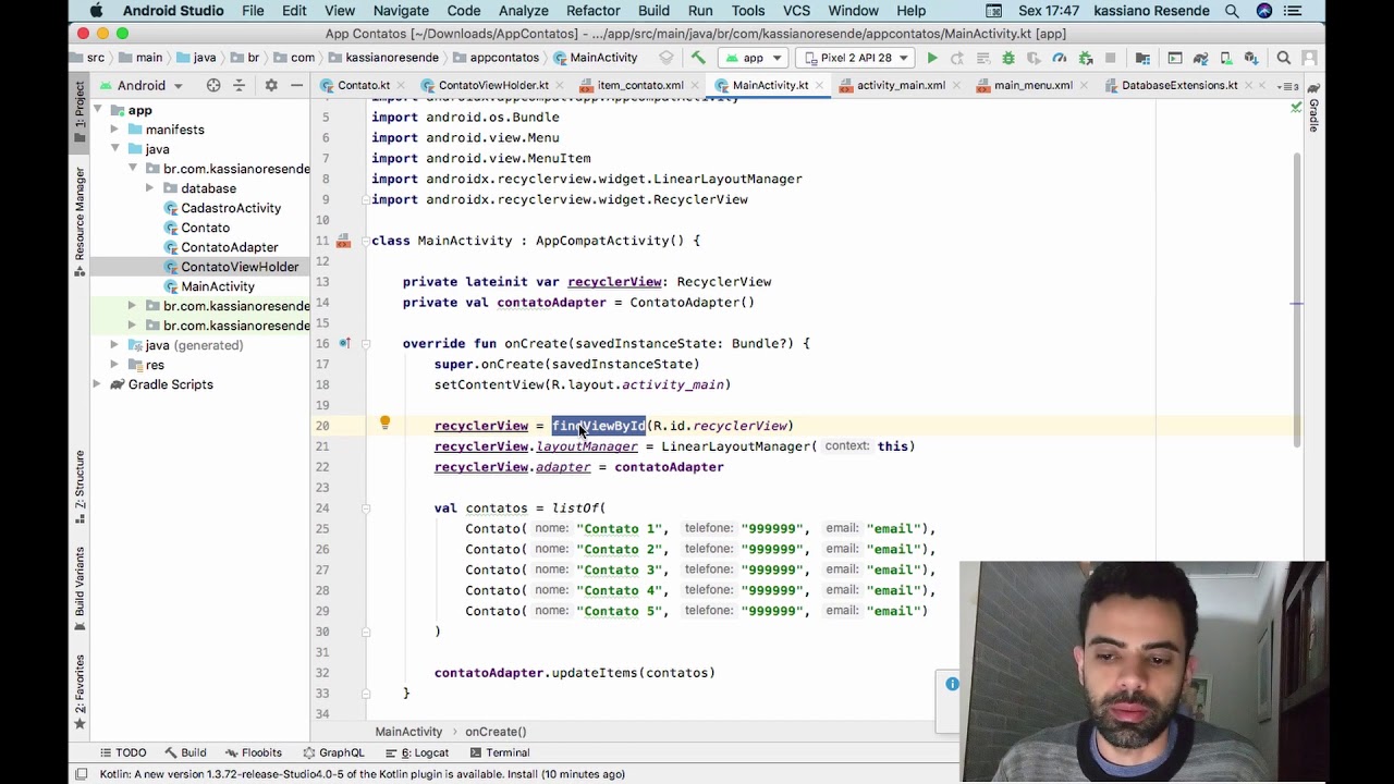 Kotlin e Android 5 - Resumo, detalhamento - YouTube