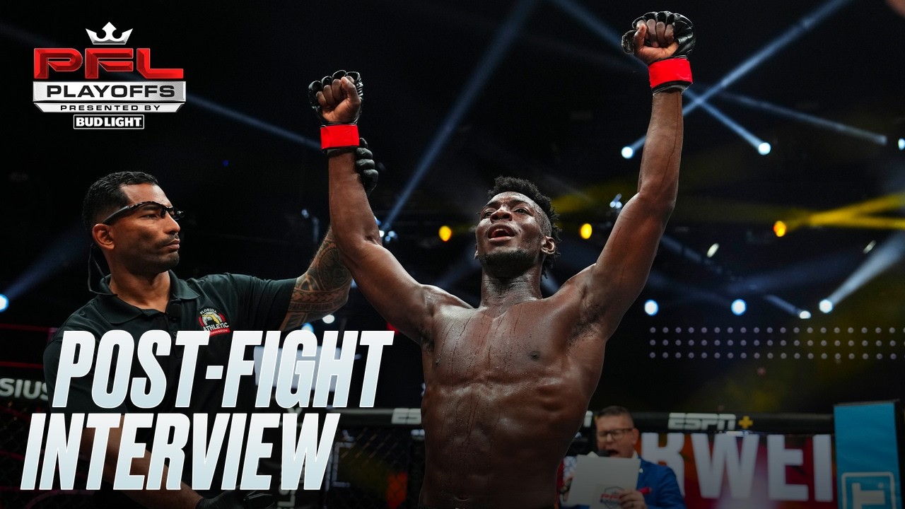 Thad Jean Post Fight Interview | PFL 8, 2024 #PFLHollywood - YouTube