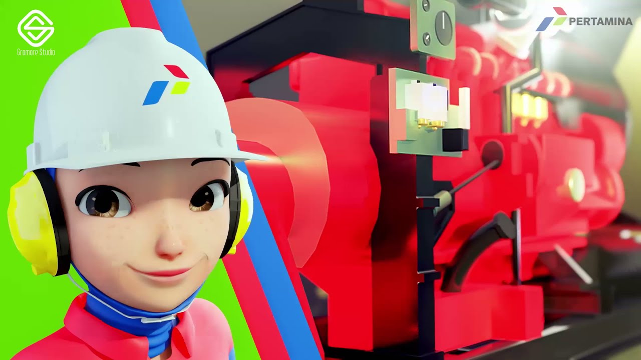 Animasi Savety Induction Pertamina | Jasa Buat Animasi - YouTube