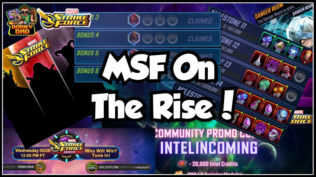 MSF On The RISE! | PvE Modes & Rewards | New Tournament Next Week ...