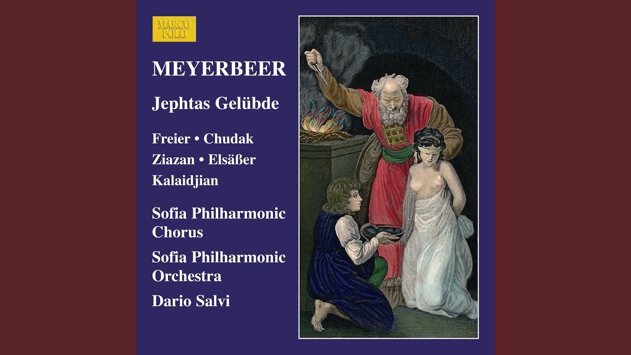 Jephtas Gelübde, Act II Scene 1: Dialogue. Wohl mir, daß ihr endlich ...