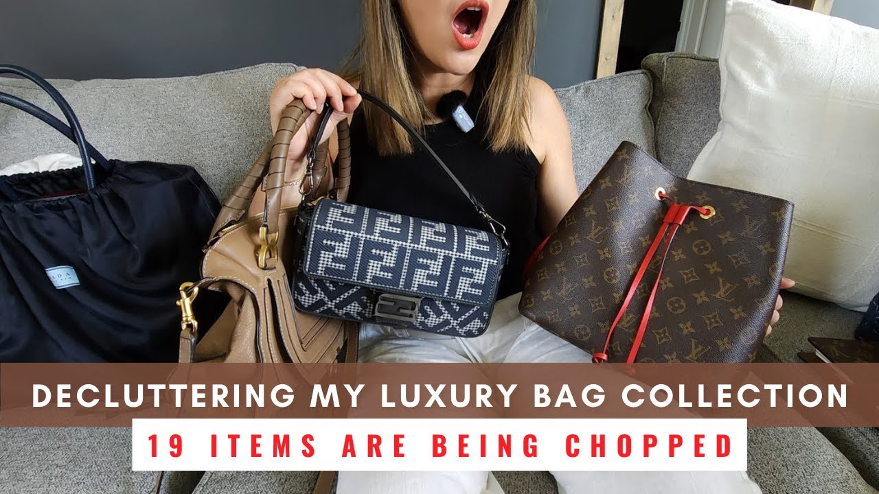 Huge Designer Bag Vlog Sale | Decluttering My Luxury Bag Collection ...