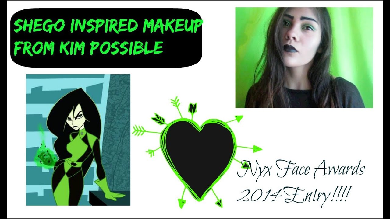 SHEGO from kim possible makeup - YouTube