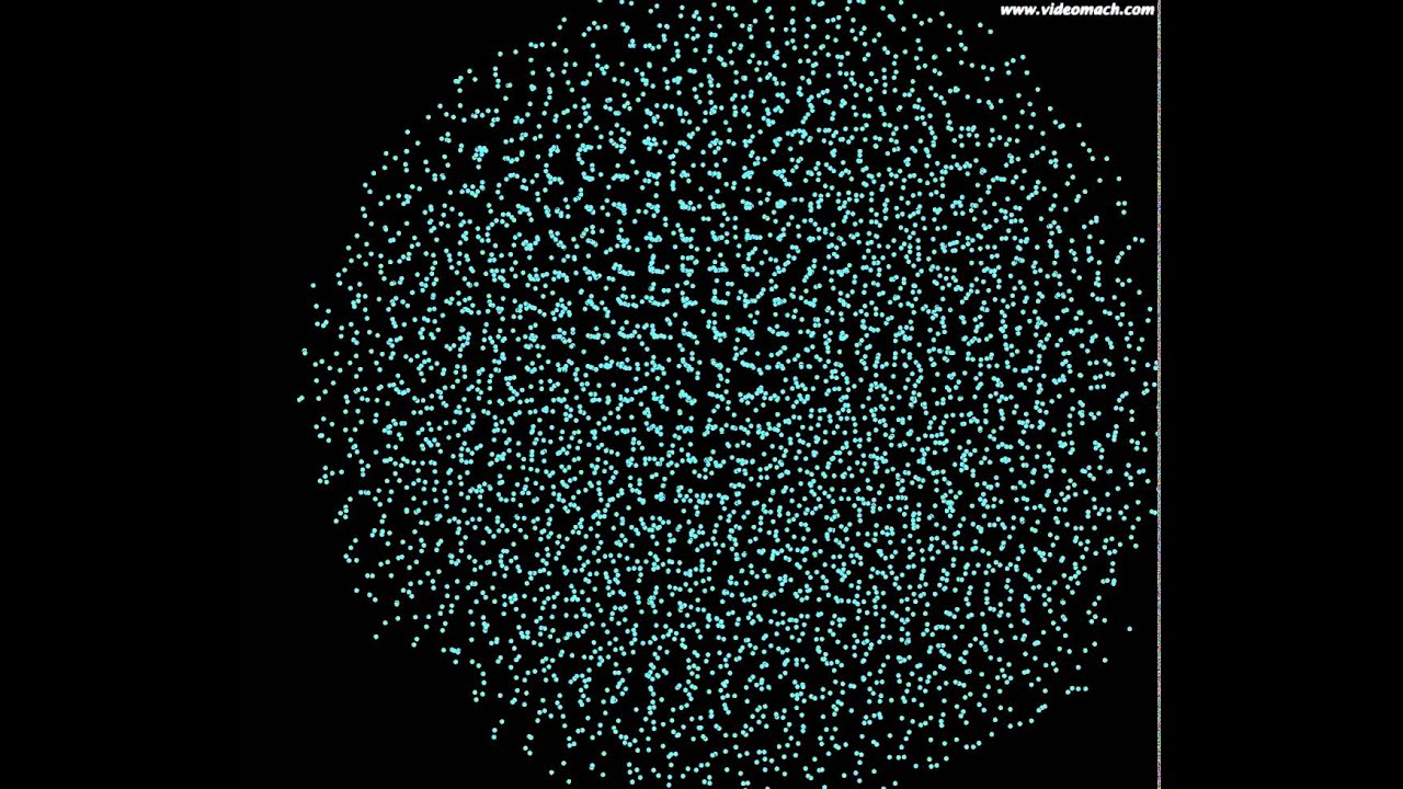 crystallization of a ceria nanoparticle using molecular dynamics - YouTube