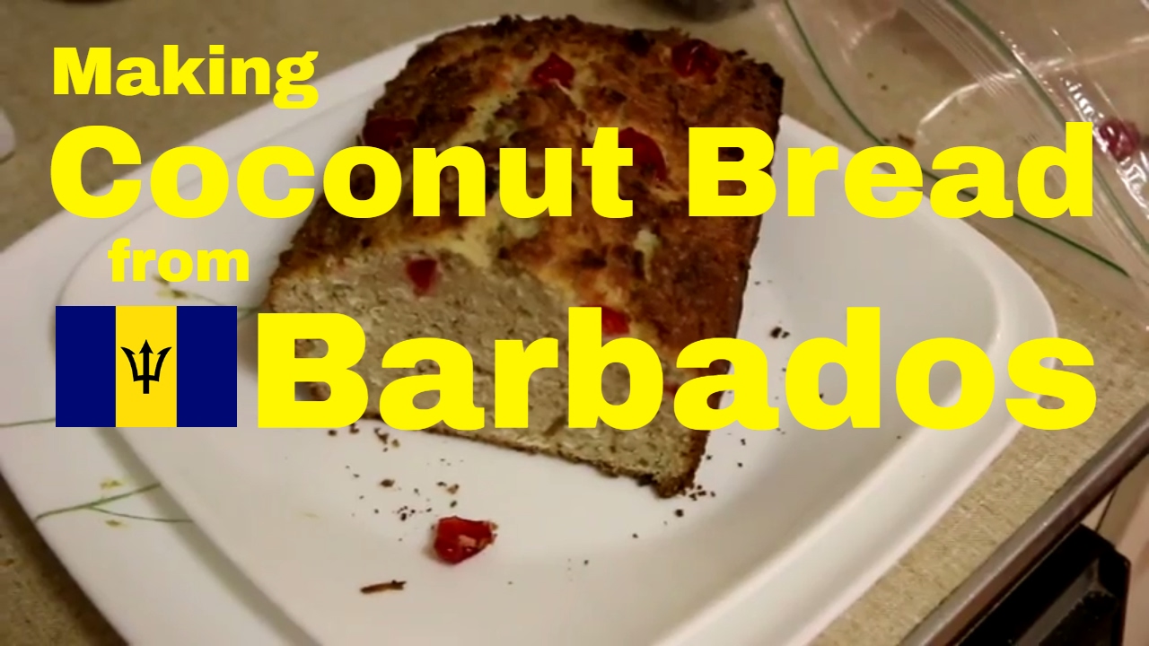 Making Coconut Bread from Barbados - YouTube