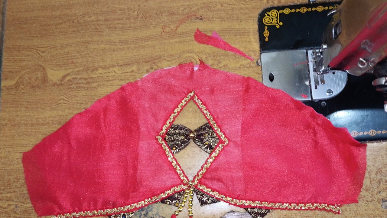 Blouse Ke Baju Mein Latest Design Kaise Banaen||How To Make Latest ...