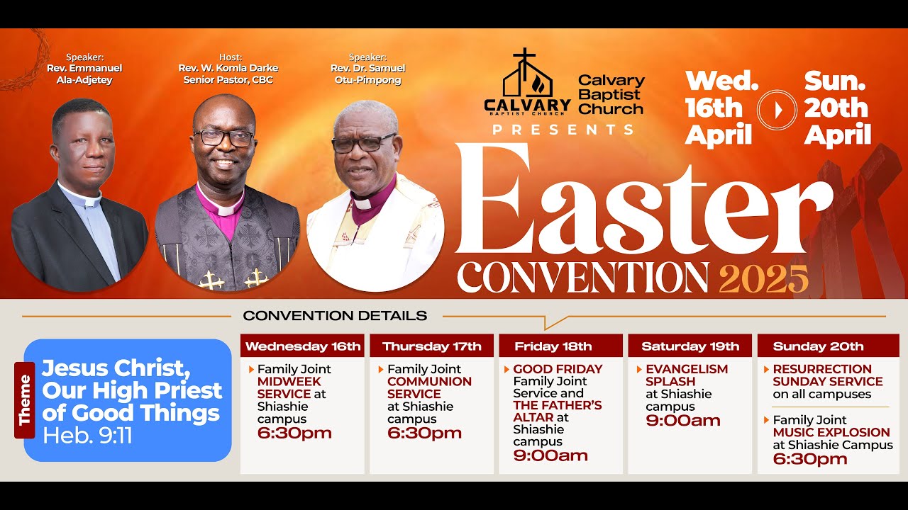 Easter Convention Day 1 || Midweek Service - YouTube