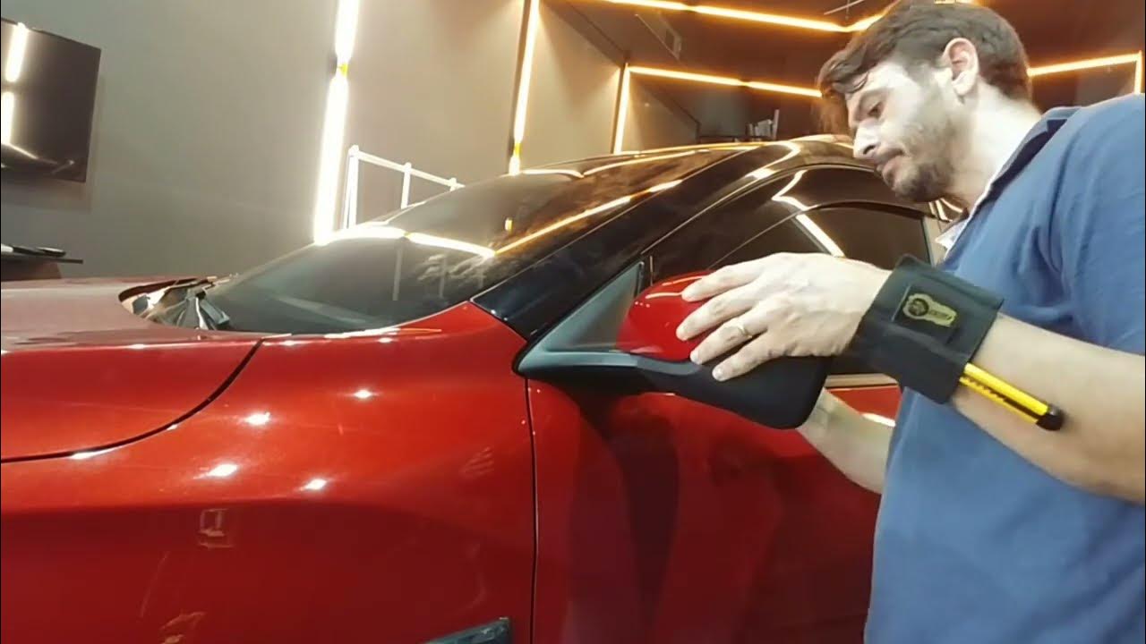 Como Remover a Capa do Retrovisor da Tracker para fazer o Envelopamento em Black Piano - YouTube