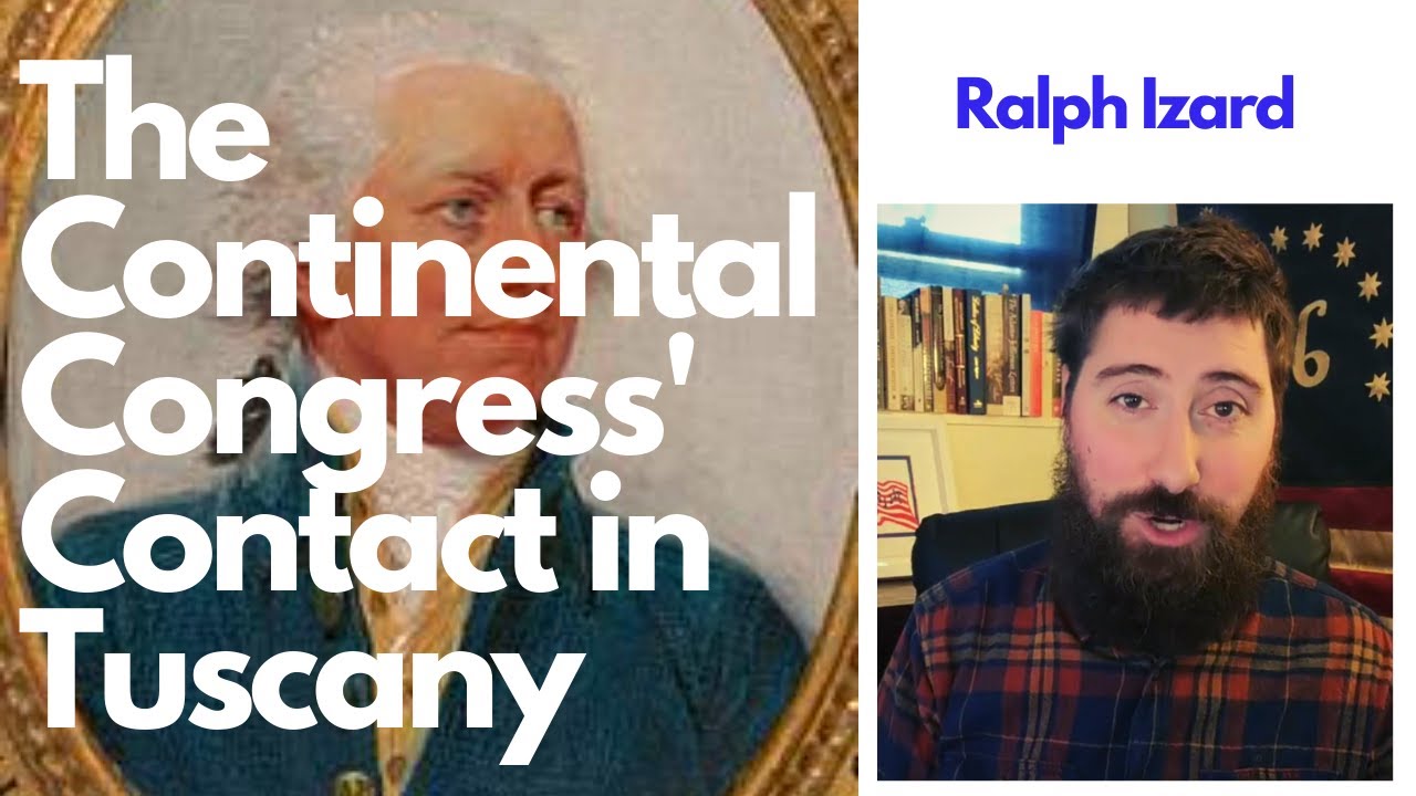 America's First Diplomat to Tuscany - Ralph Izard - YouTube