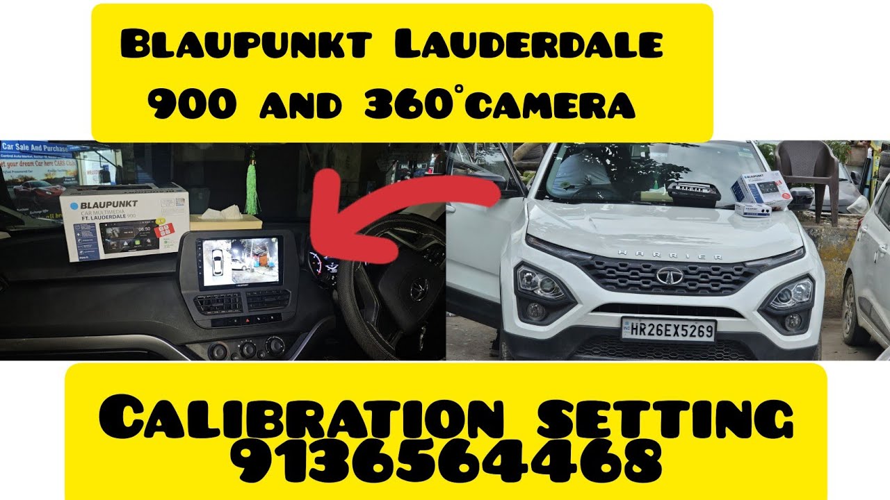 Tata harrier car android system and 360°camera fitting and calibration ...